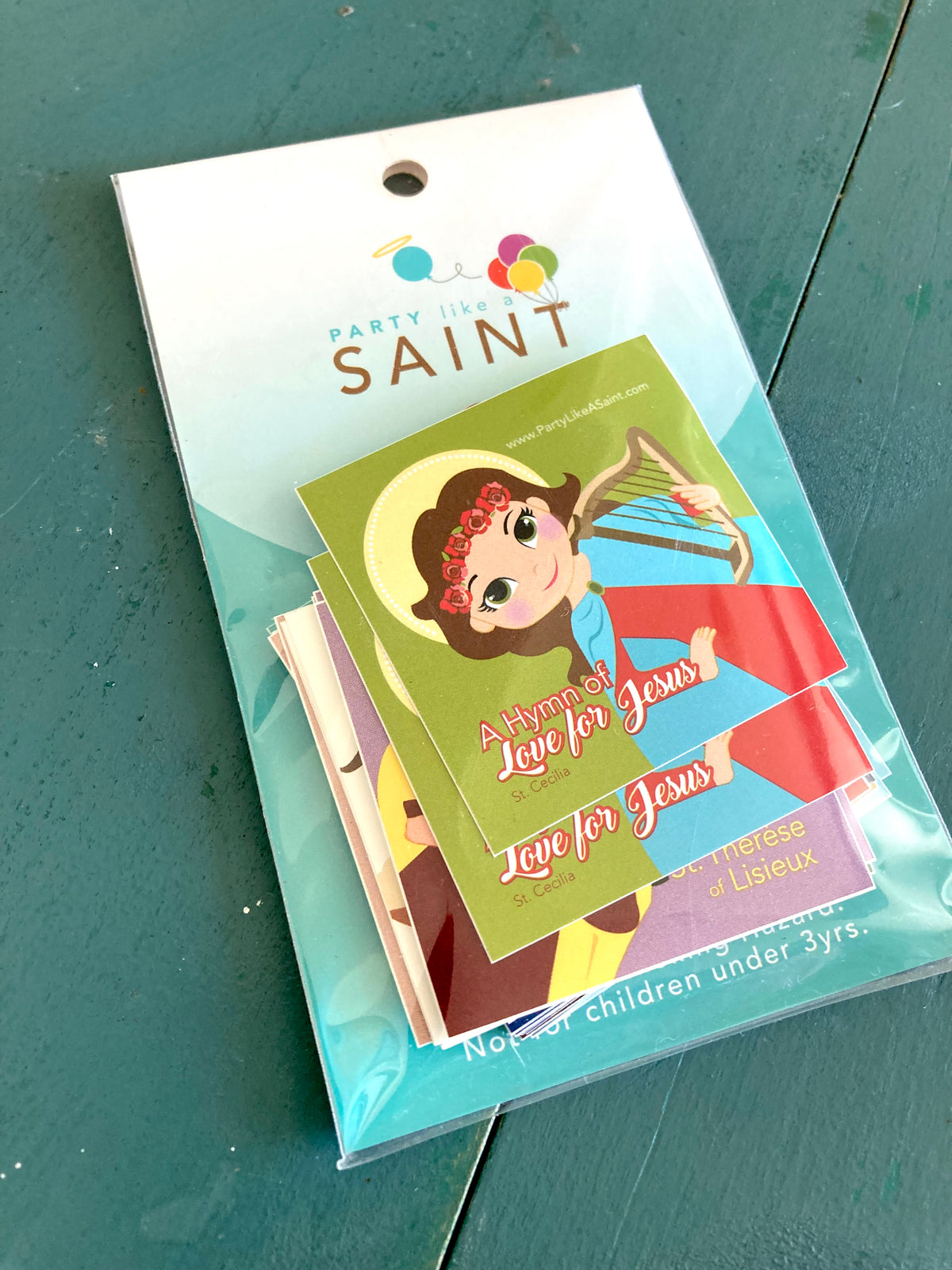 Saint Stickers- variety pack – Party Like A Saint