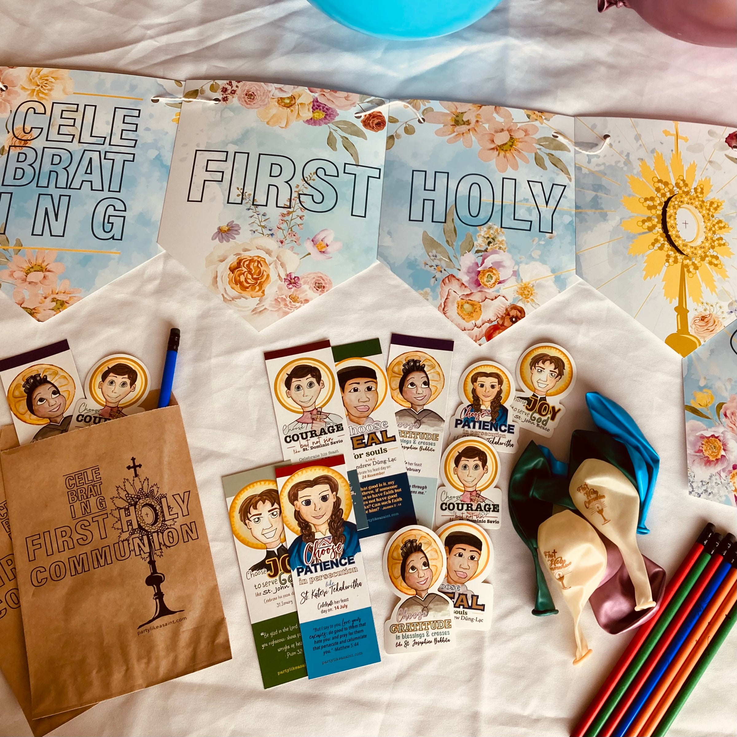First Holy Communion decorations – Party Like A Saint