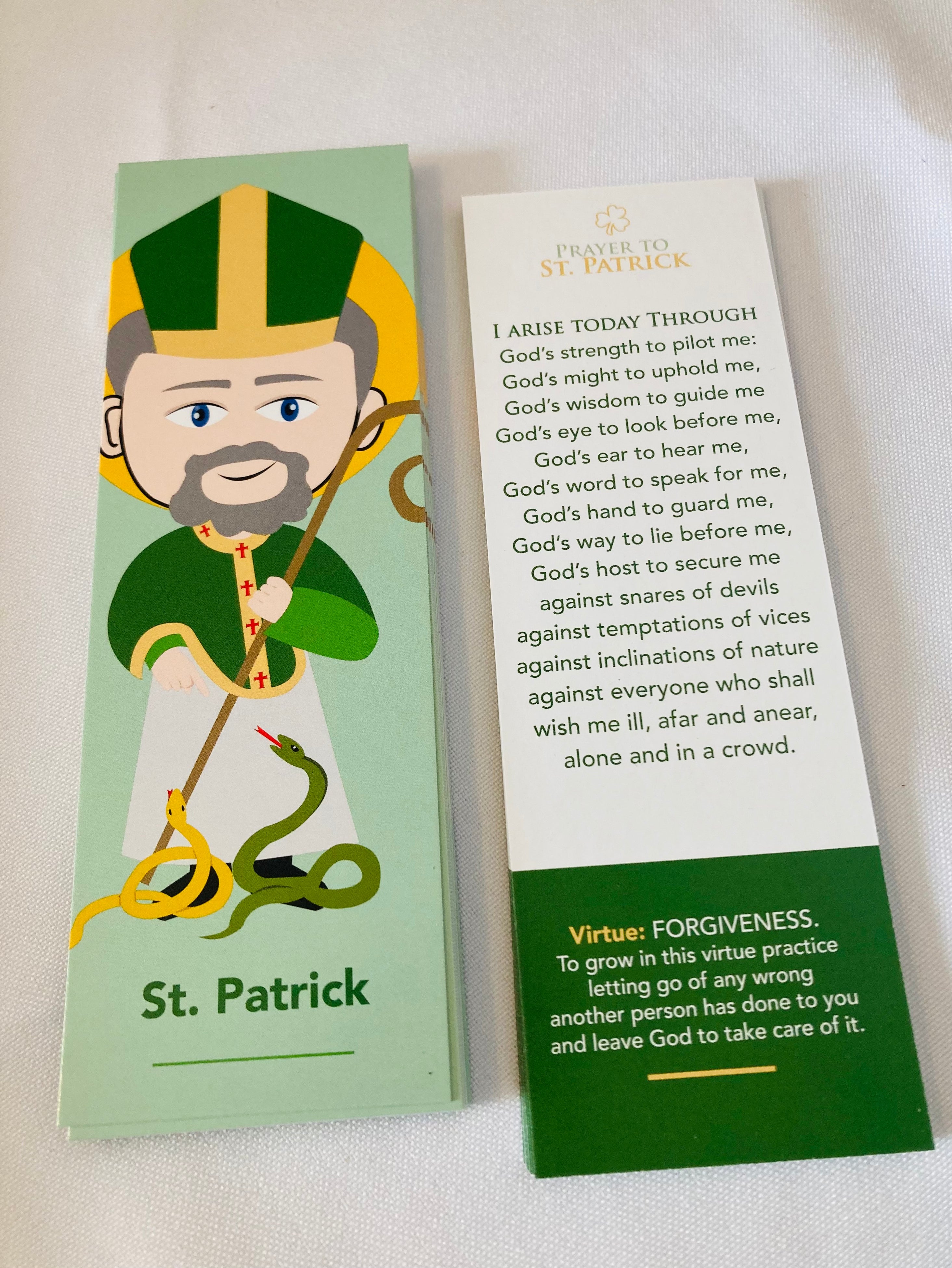 St. Patrick bookmarks – Party Like A Saint