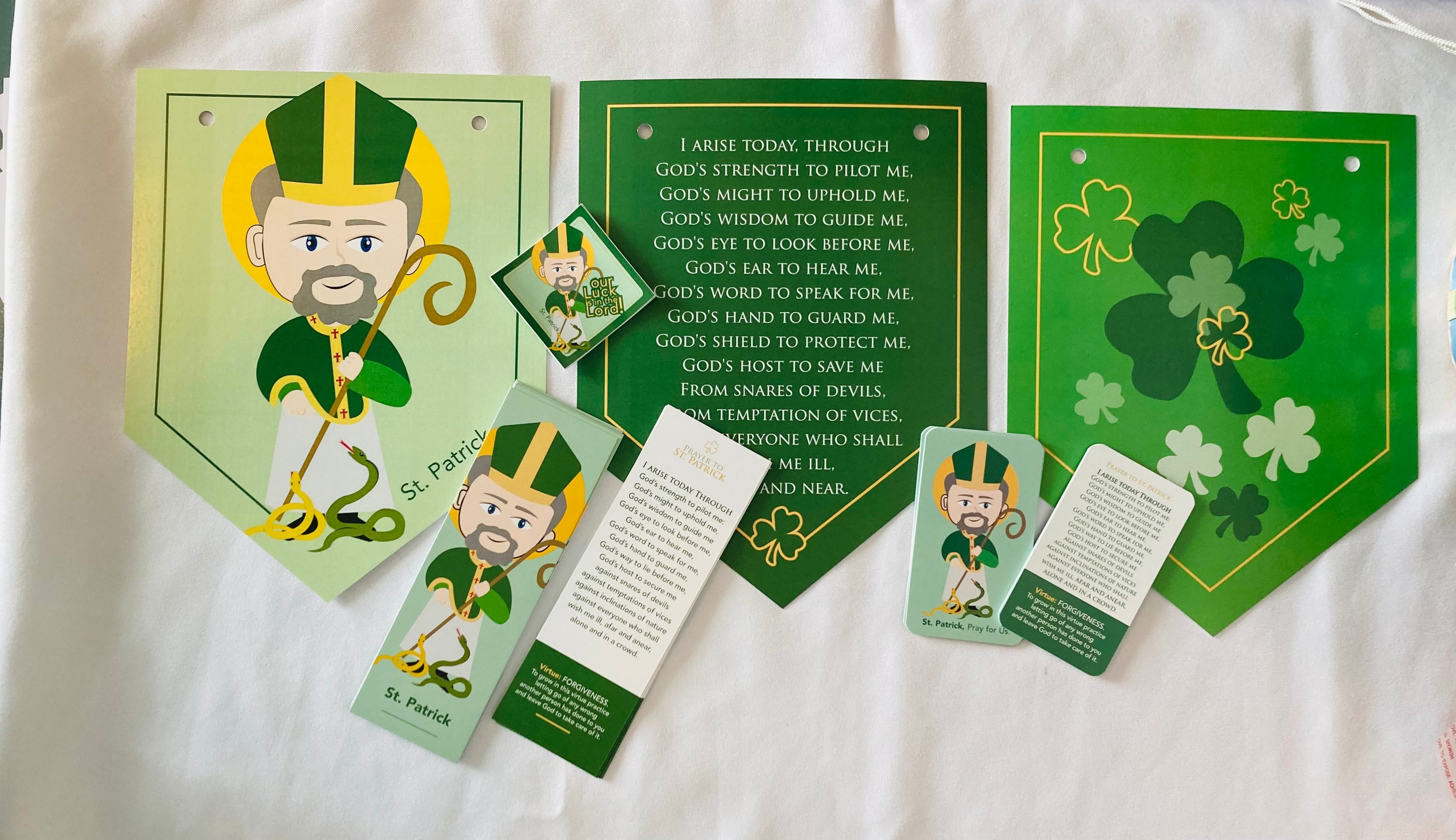 St. Patrick Prayer Cards – Party Like A Saint