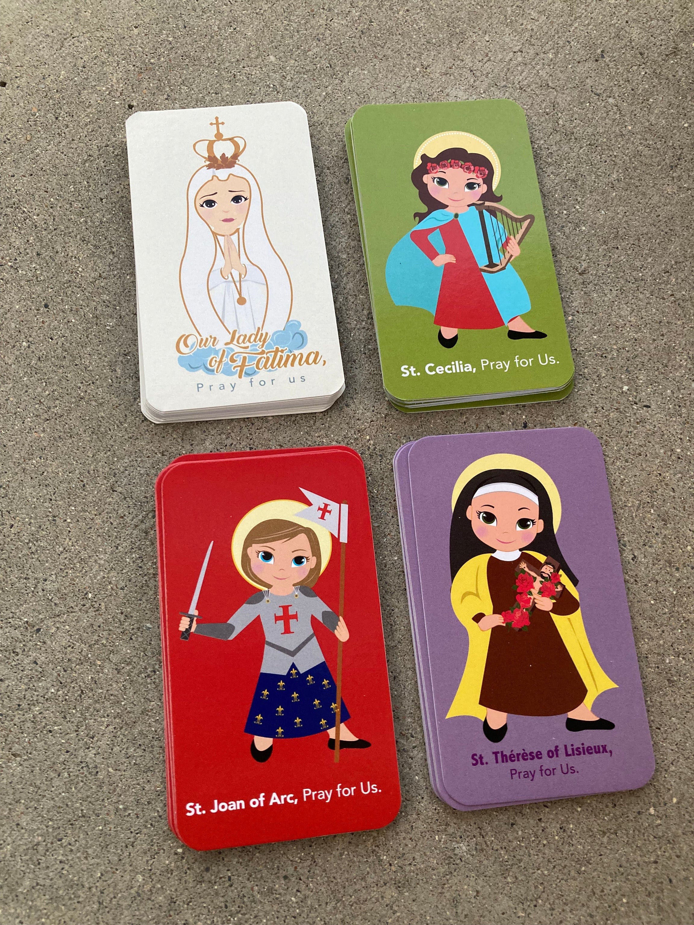 Girl Saint Prayer Cards – Party Like A Saint