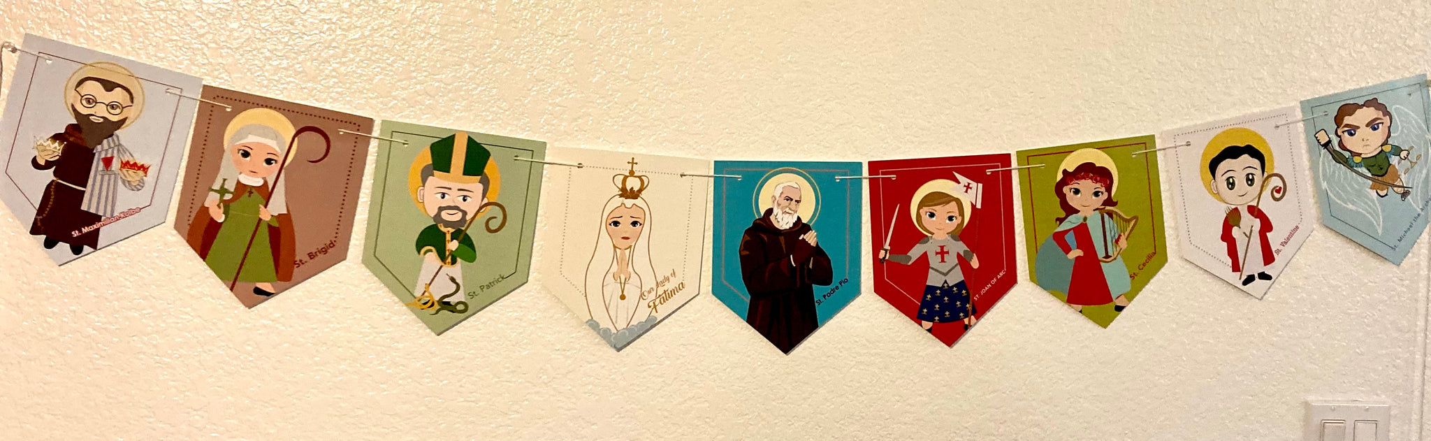 Be a Saint All Saints Day Pennant Banner – Party Like A Saint