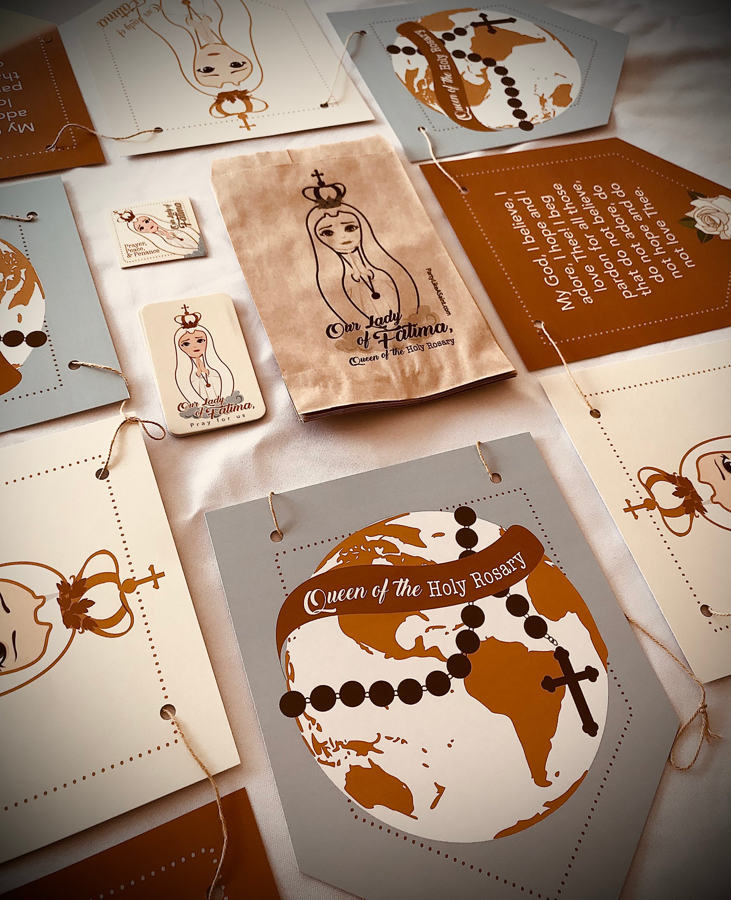 Our Lady of Fatima Party Kit – Party Like A Saint