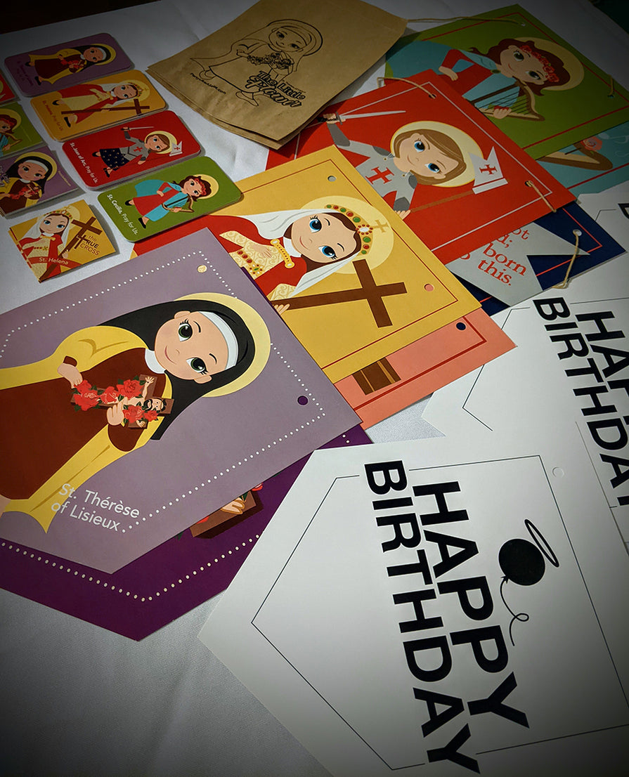 Girl Saint Party Set decorations – Party Like A Saint